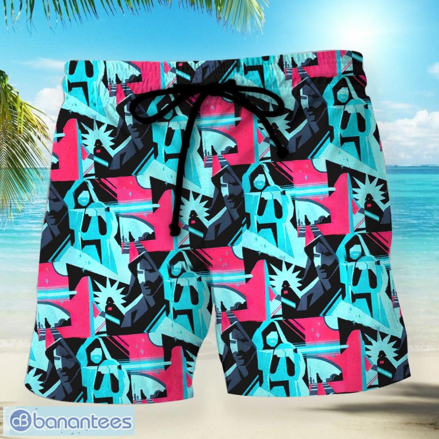 Starwars TALE OF TWO JEDI Beach Short For Summer Vacation - Banantees