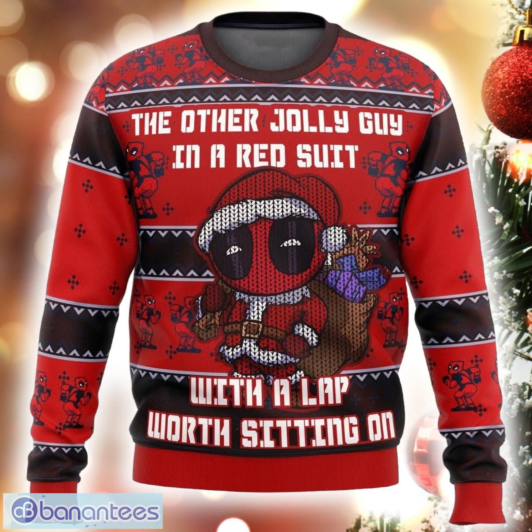Deadpool 2 Christmas AOP 3D Sweater - Banantees