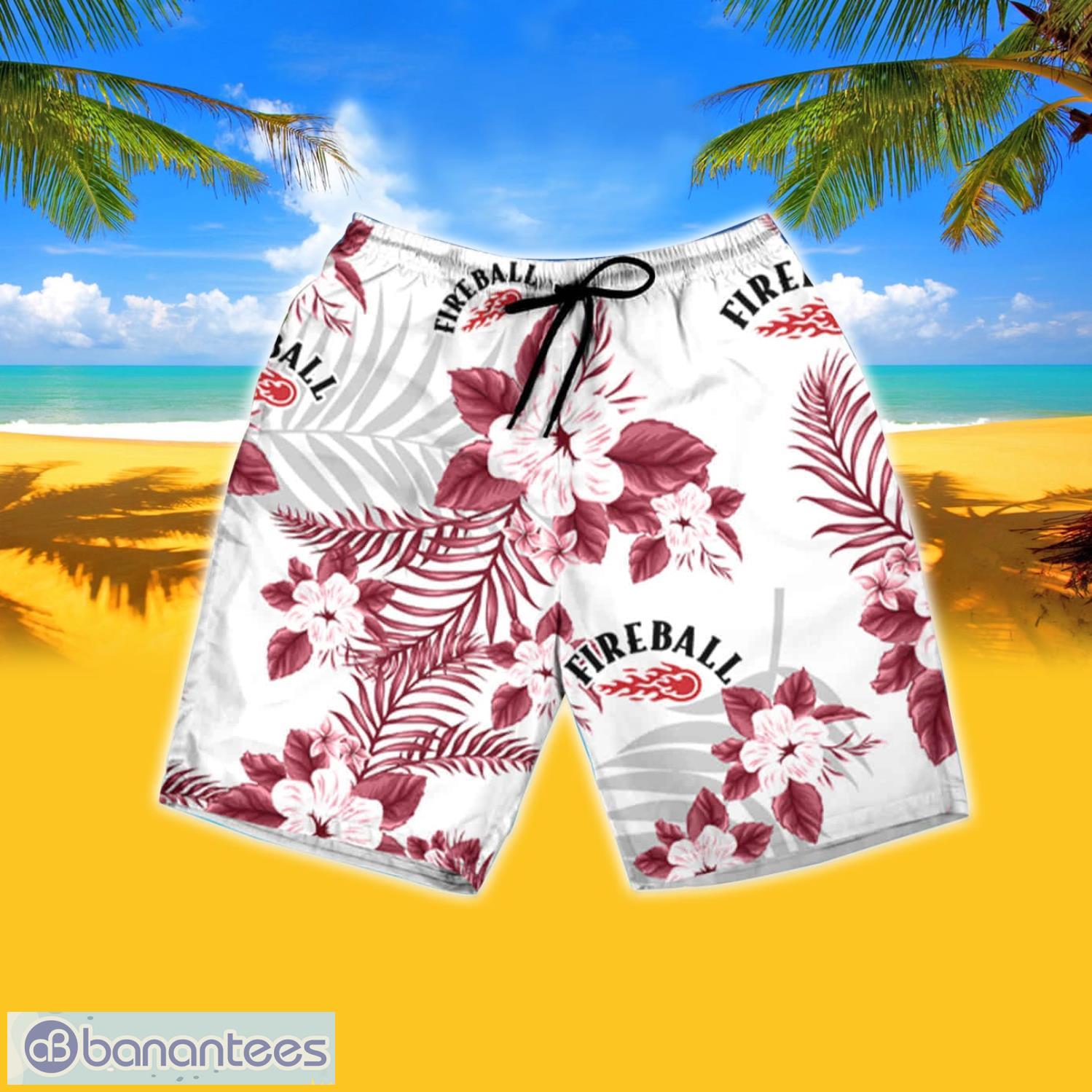 Fireball Cinnamon Whisky Ver 2 Hawaiian Shirt And Shorts Best Gift For ...