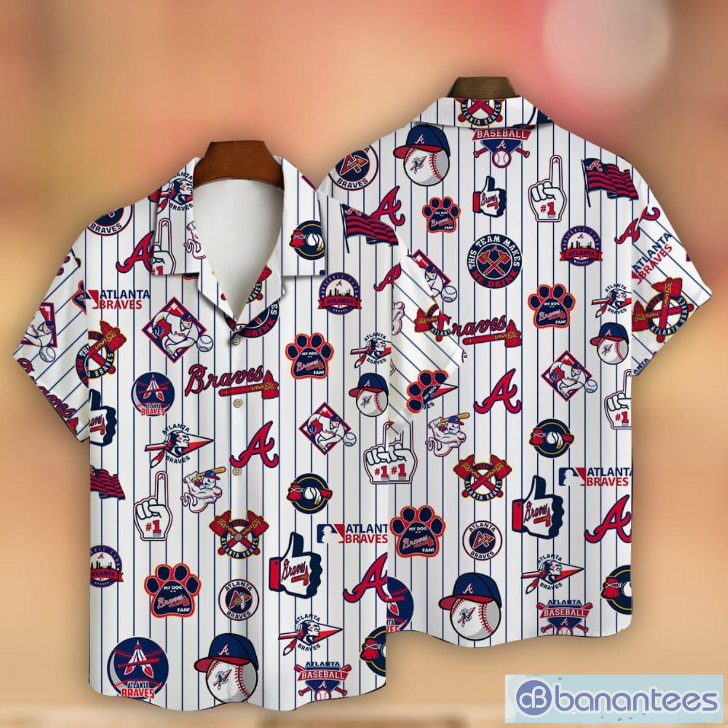Atlanta Braves Sport Team Pattern Major League Baseball 3D Print ...