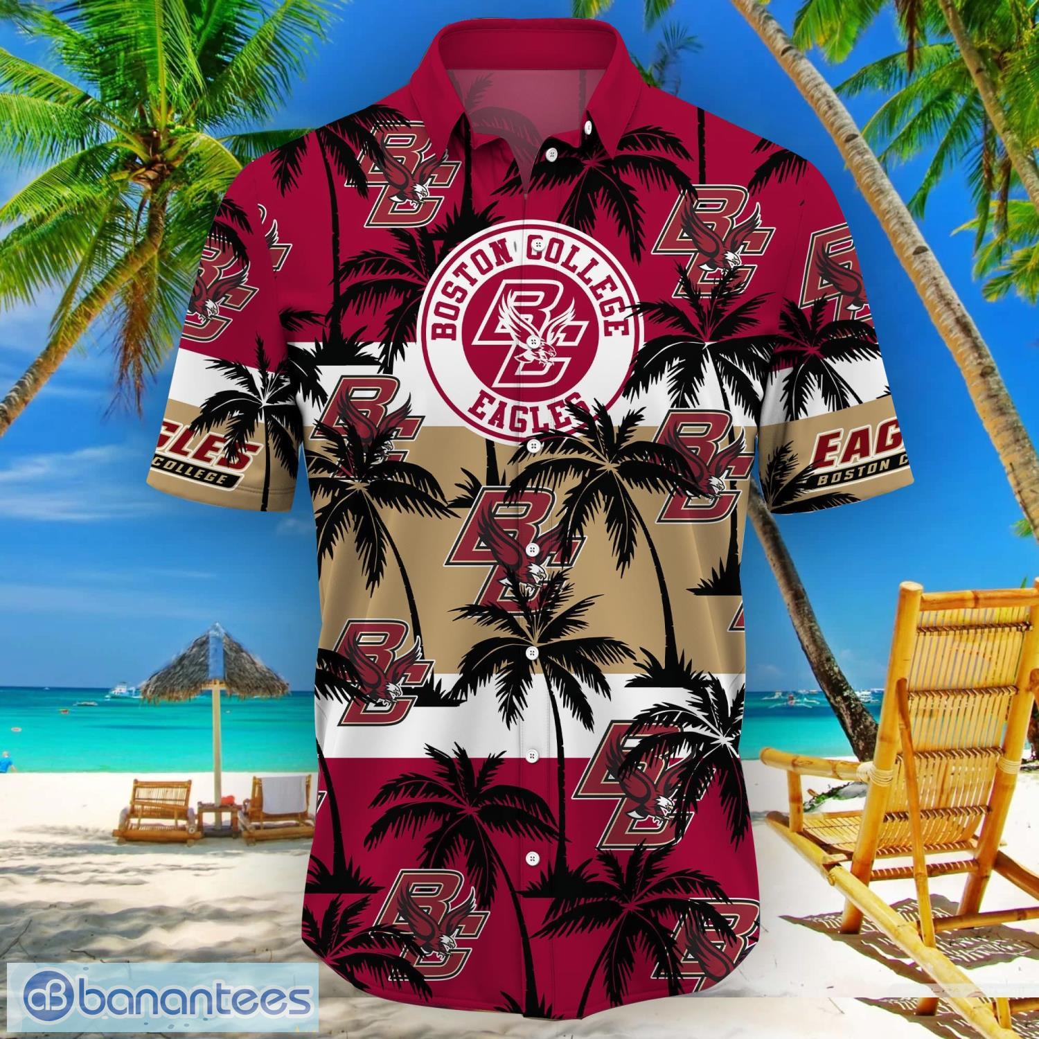 Boston College Eagles Tropical Palm Tree Trending Summer Aloha Hawaiian ...