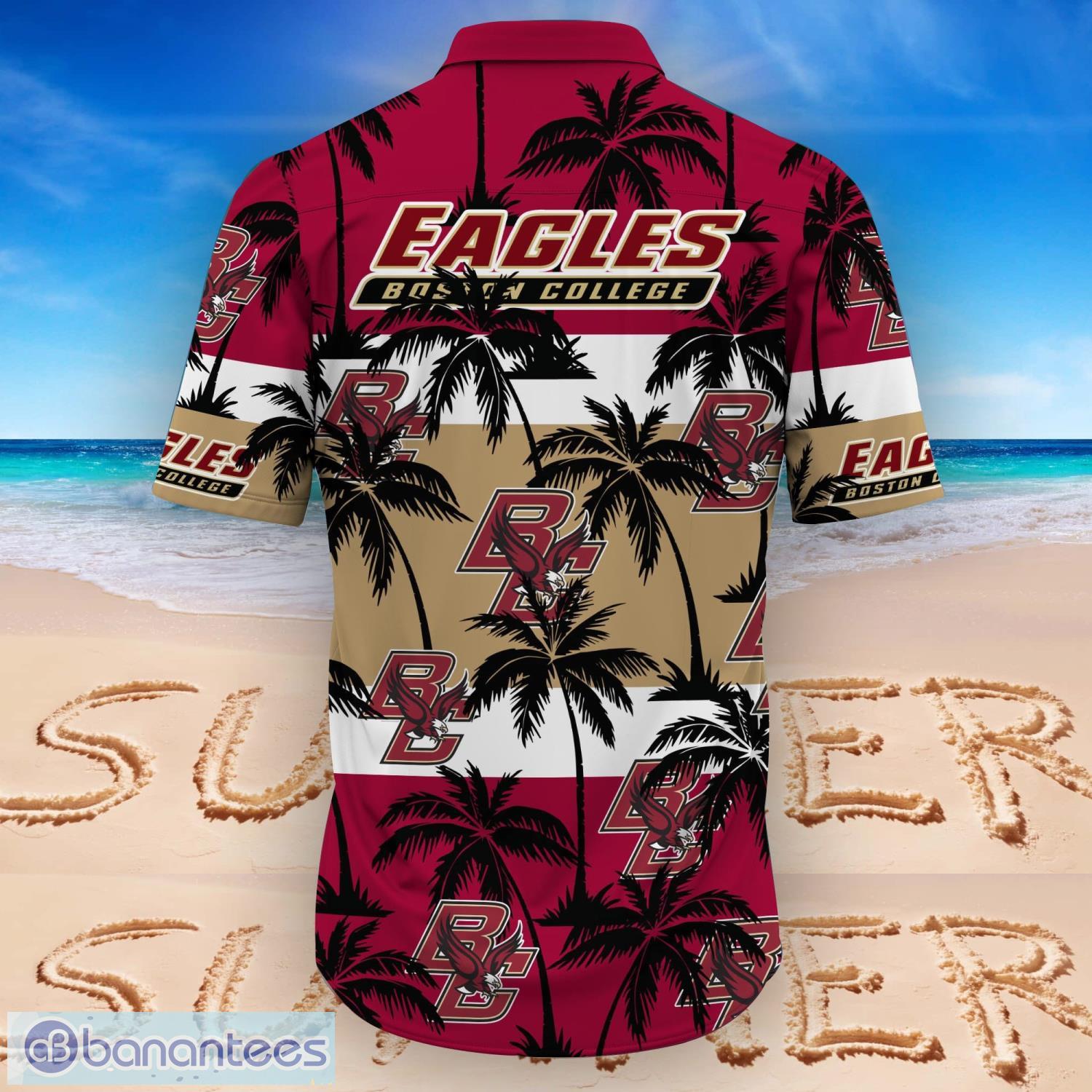 Boston College Eagles Tropical Palm Tree Trending Summer Aloha Hawaiian ...