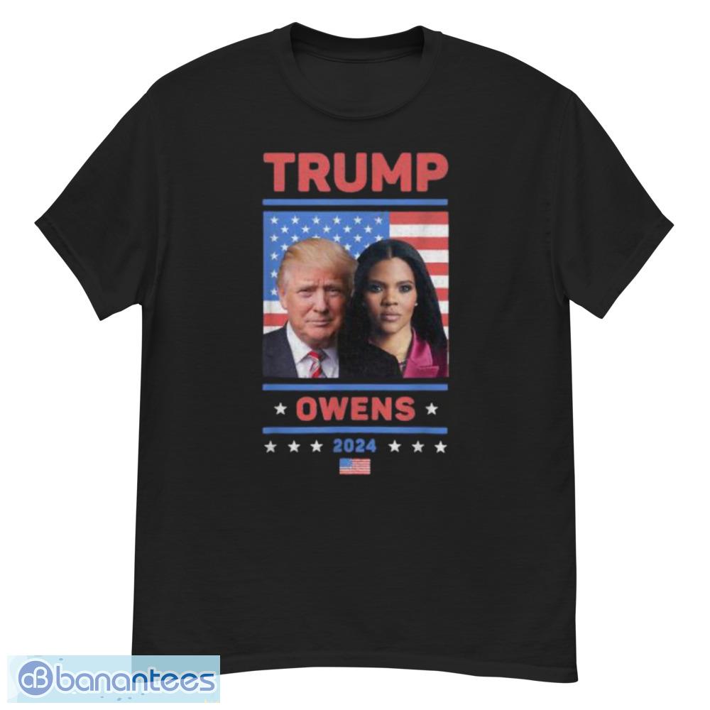 Donald Trump Candace Owens 2024 Election American Flag Shirt - Banantees