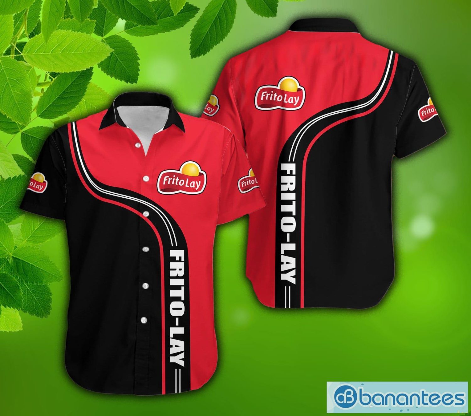 frito-lay Logo Island 3D Hawaiian Beach Shirt For Summer - Banantees