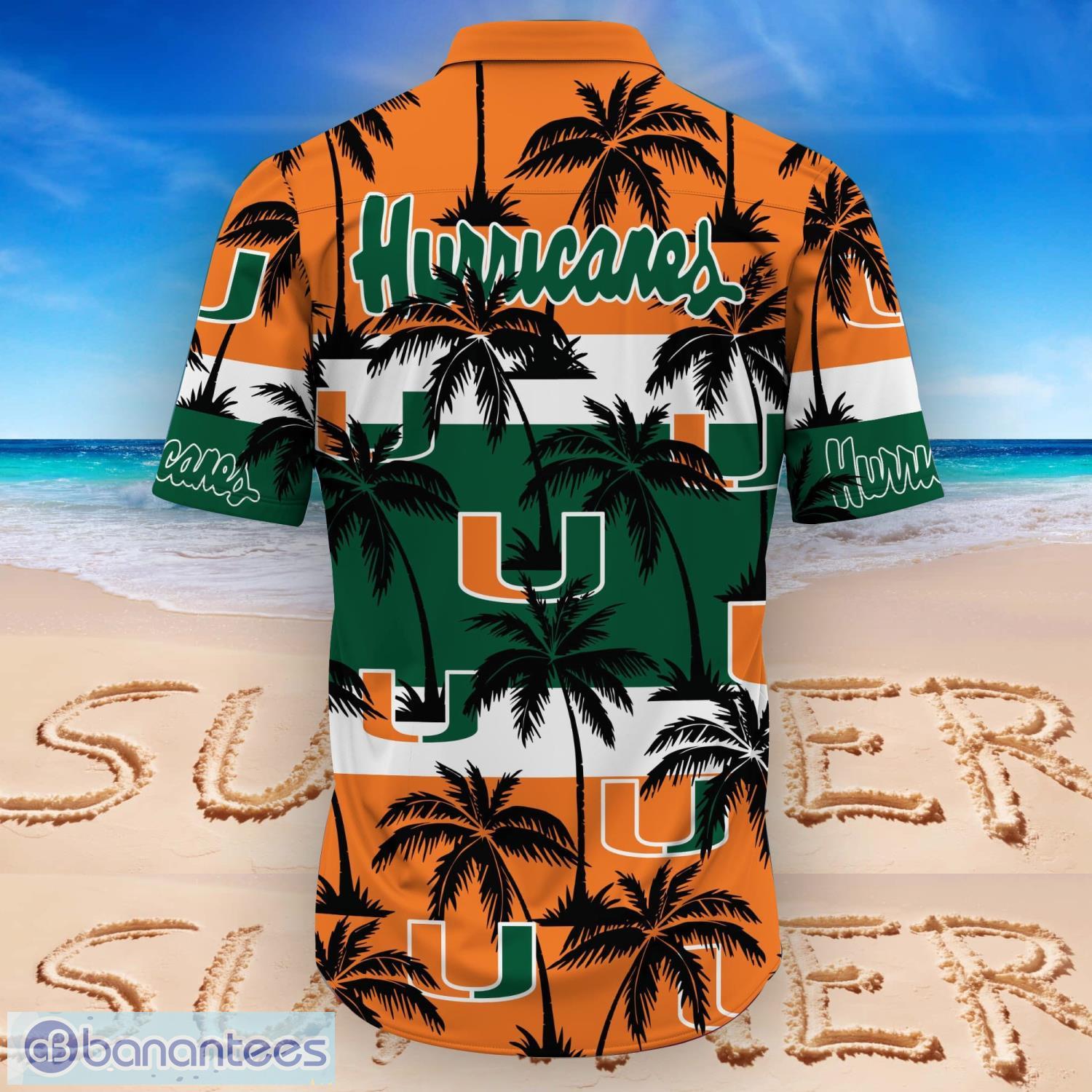Miami Hurricanes Tropical Palm Tree Trending Summer Aloha Hawaiian ...