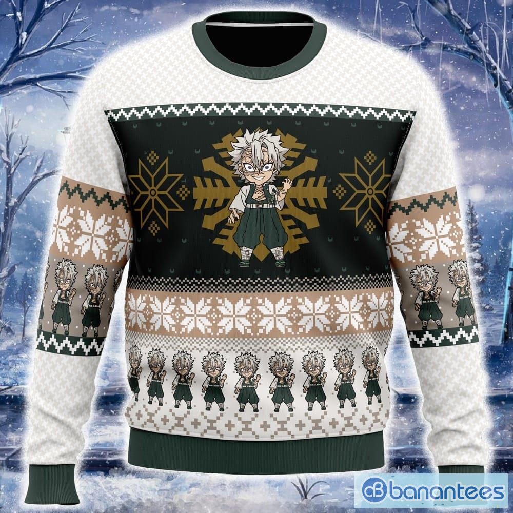 Chibi Sanemi Shinazugawa 3D Sweater New Gift Christmas For Men And ...