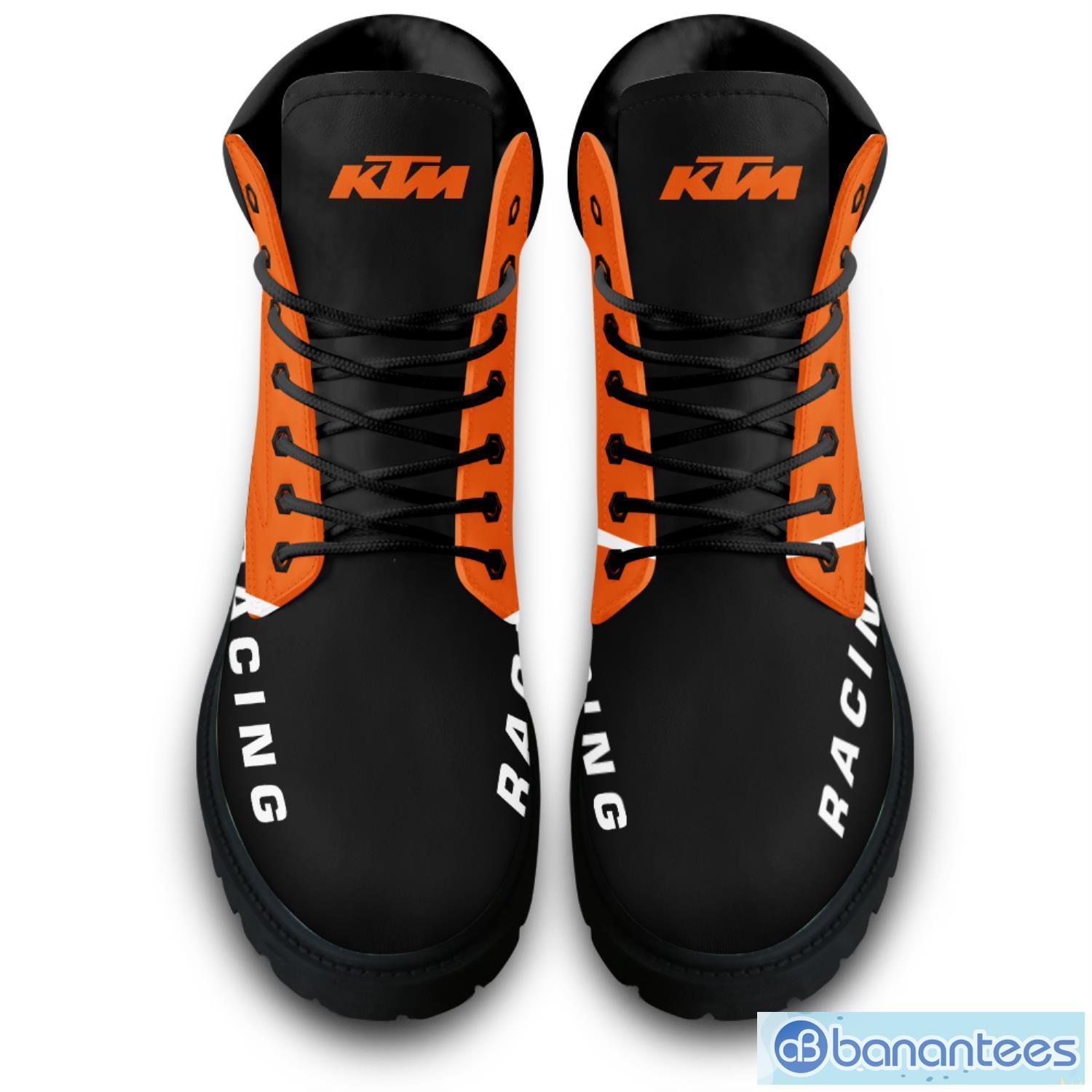 KTM Personalized Name Boots Car Logo Shoes Sport Gift - Banantees