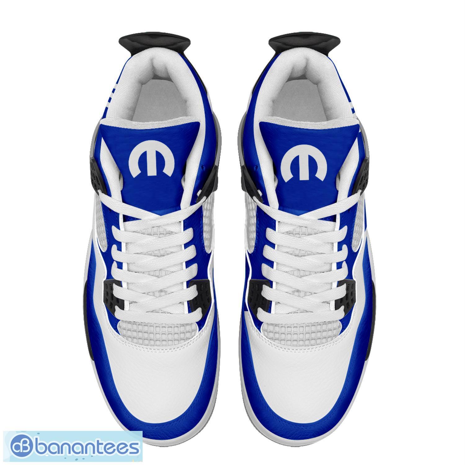 Mopar Logo Air Jordan 4 Custom Name Shoes Car Lover Sneakers - Banantees