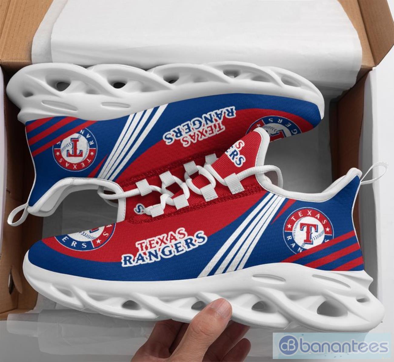 Texas Rangers Basic Max Soul Shoes - Banantees
