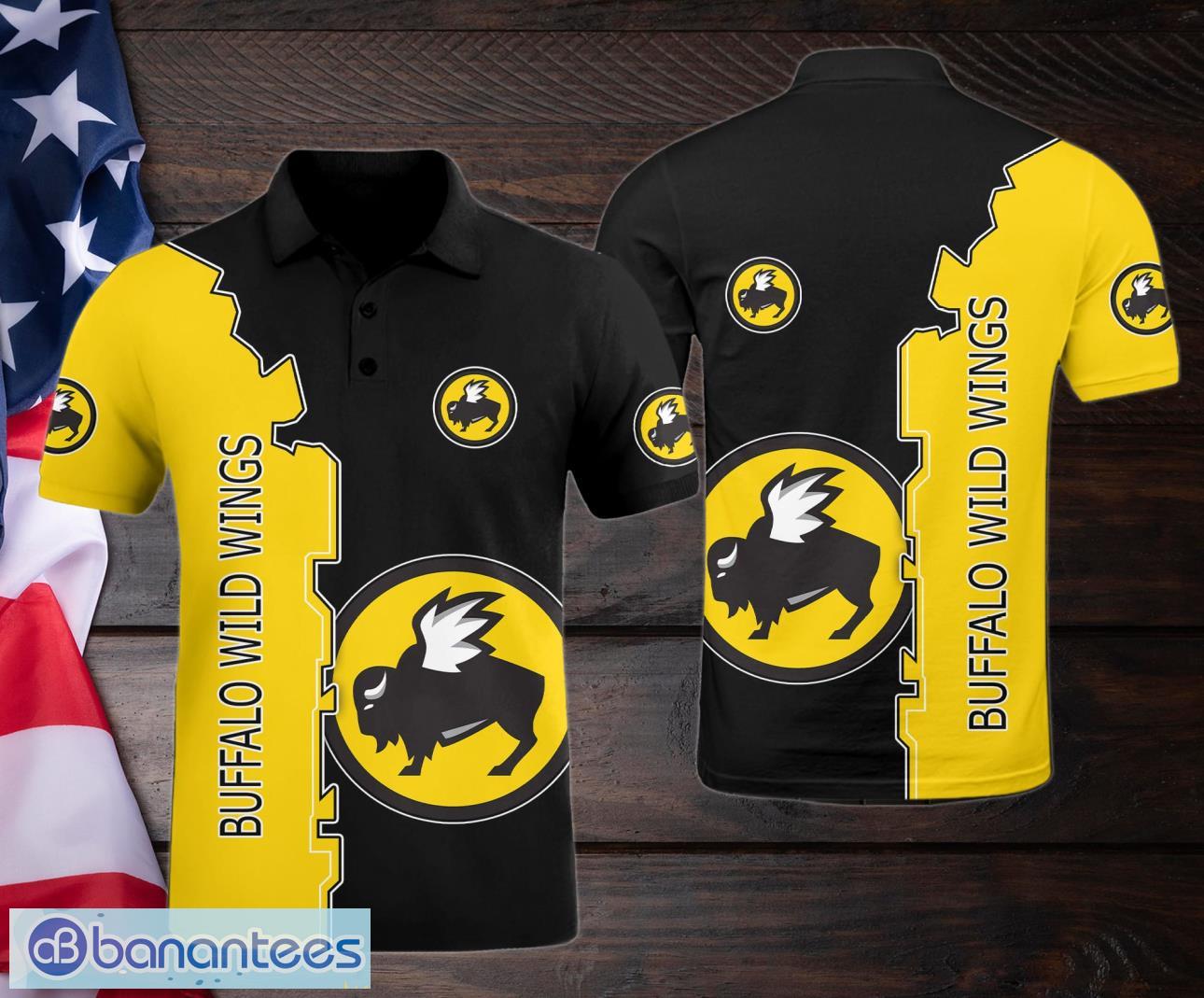 BUFFALO WILD WINGS Polo Shirt 3D Design For Men Women - Banantees