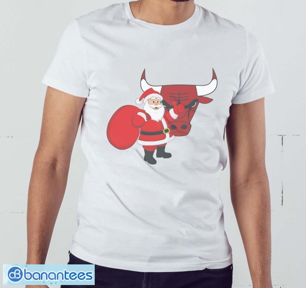 Chicago Bulls Santa Claus Logo Christmas Shirt - Banantees