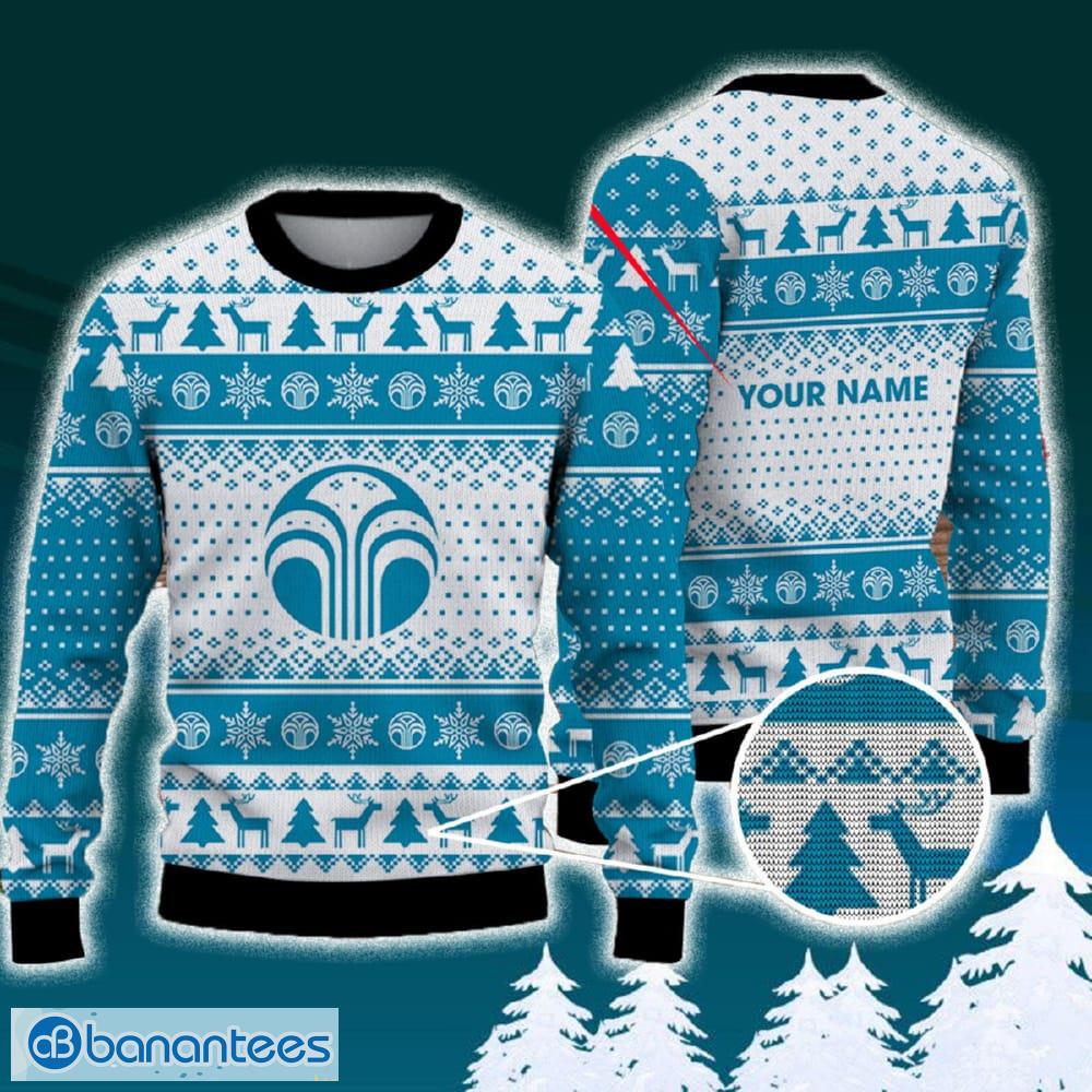 Custom Name nu skin Snowflakes Tree Brands Logo Sweater For Men And ...