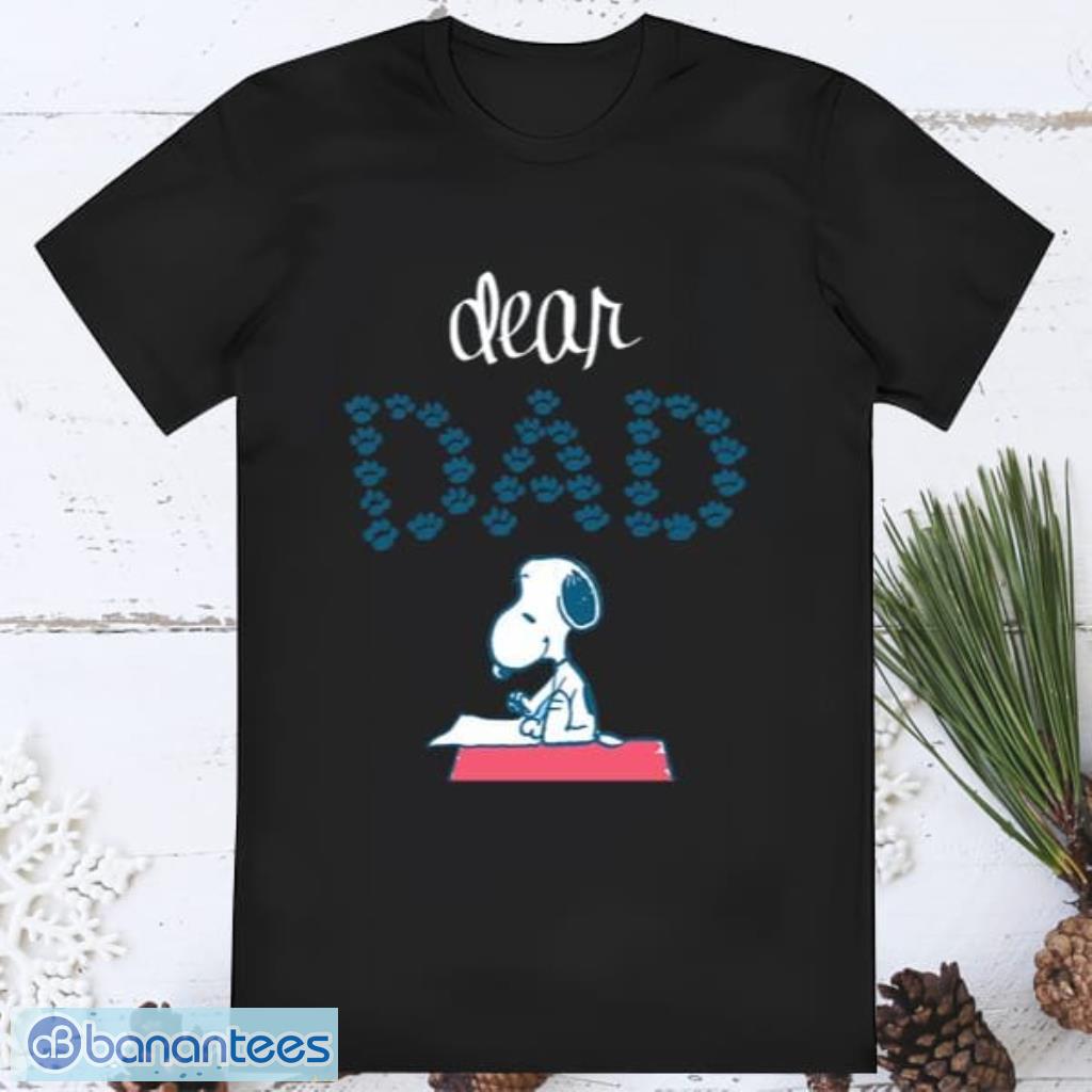 Dear Dad Snoopy Happy Father’s Day Christmas Shirt - Banantees