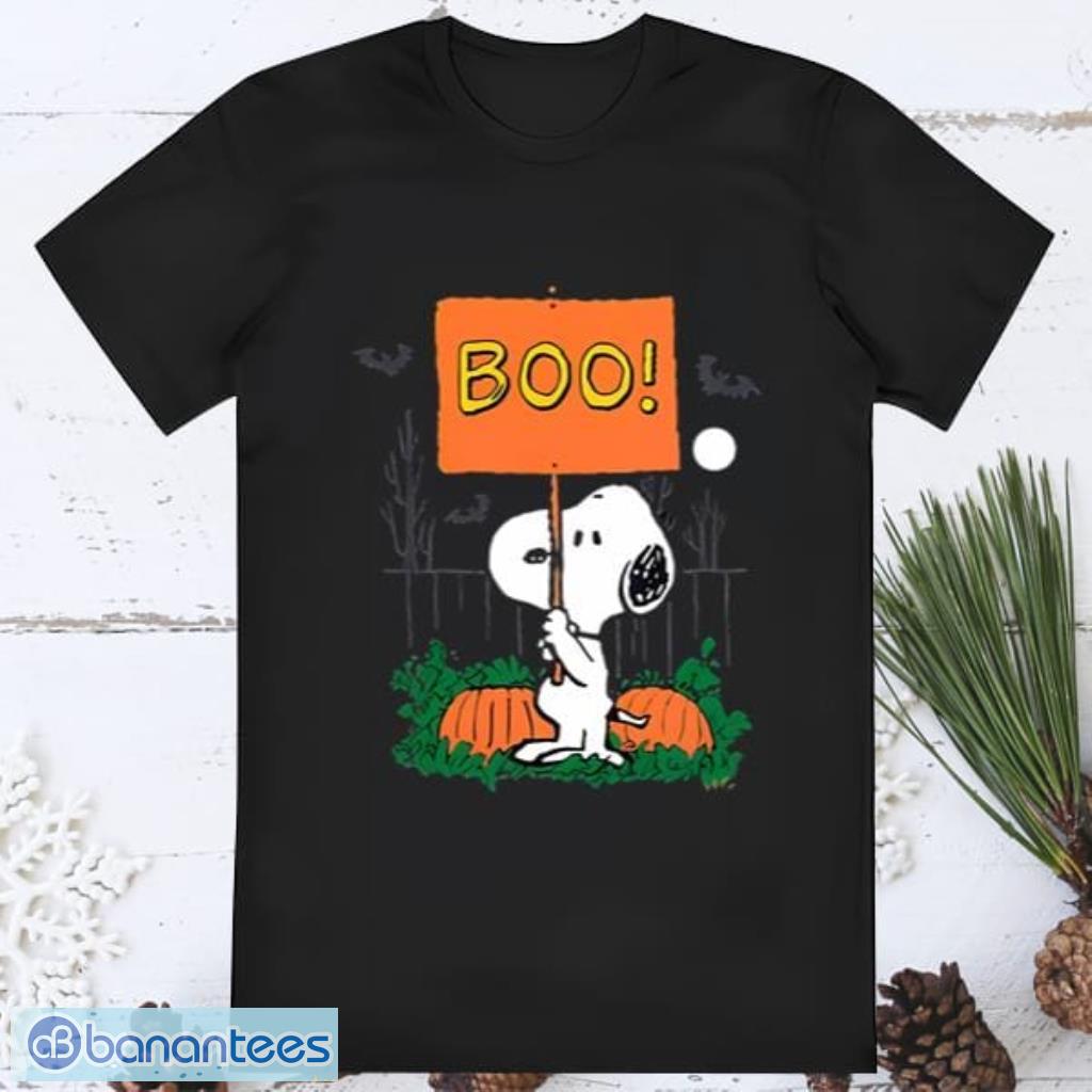 Funny Peanut Snoopy Boo Halloween Snoopy Christmas Shirt - Banantees