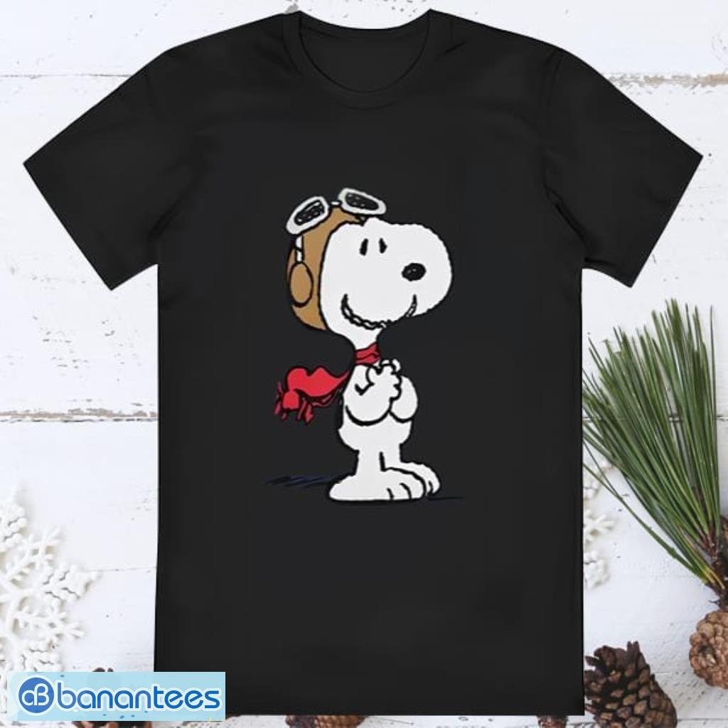 Funny Snoopy Flying Ace Snoopy Pilot Peanuts T Christmas Shirt Banantees