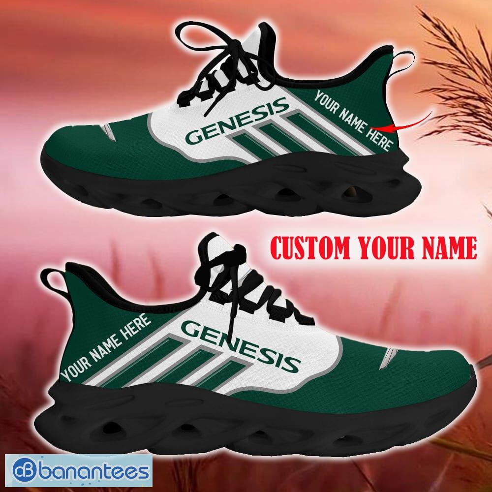 Genesis Green Car Logo Max Soul Sneakers For Fans Team Running Shoes ...
