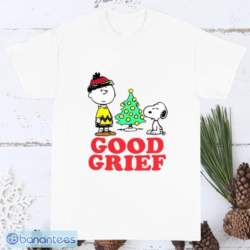 Good Grief Charlie Brown Snoopy Christmas Tree, Merry T Shirt - Banantees