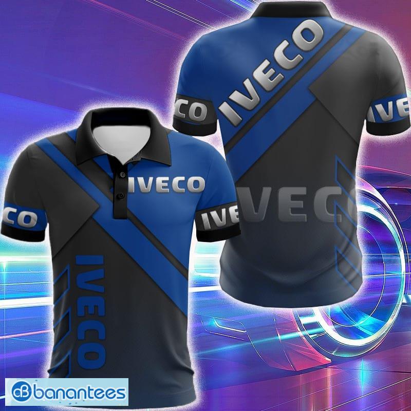 Iveco Logo Hidden Truck Golf Polo Car Shirt AOP For Men And Women ...