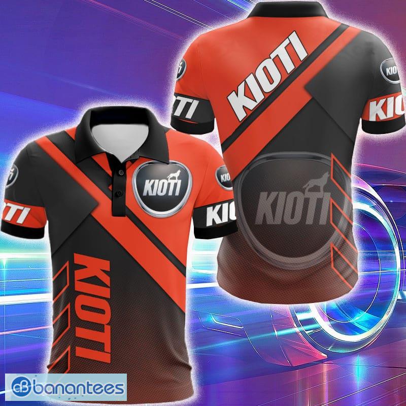 Kioti Logo Hidden Truck Golf Polo Car Shirt AOP For Men And Women ...