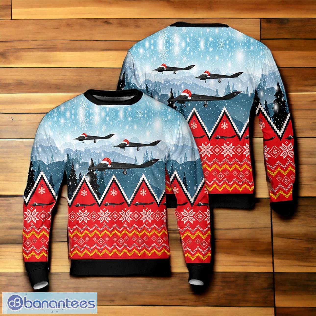 Lockheed Martin F-117A Nighthawk “Knight 1” Tonapah Christmas Sweater ...