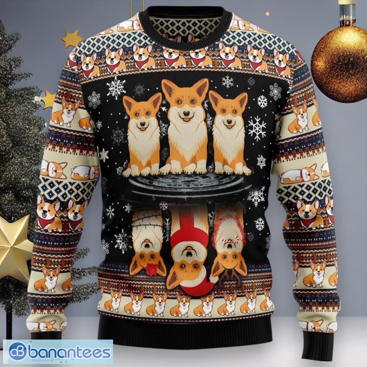 Corgi In A Sweater