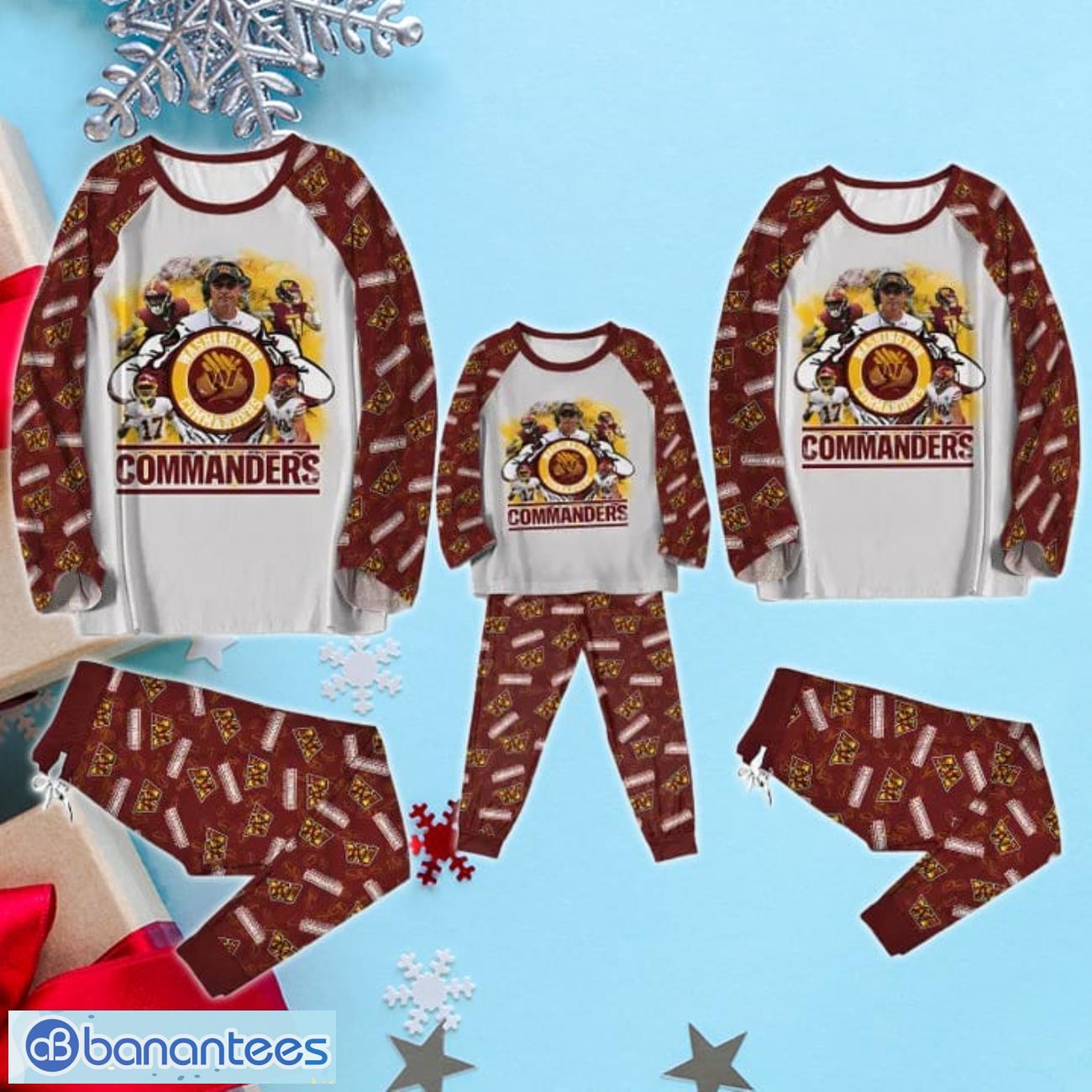 Washington Commanders Transfer Limited Edition Pajamas Set - Banantees