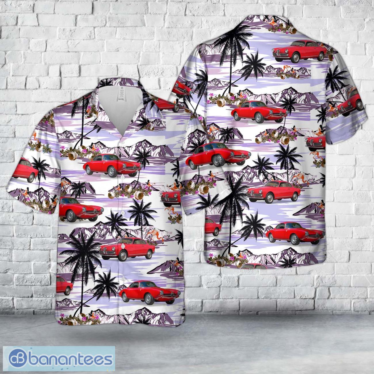 Alfa Romeo Giulietta Giulia SS (1959-1965) Hawaiian Shirt 3D Printed ...