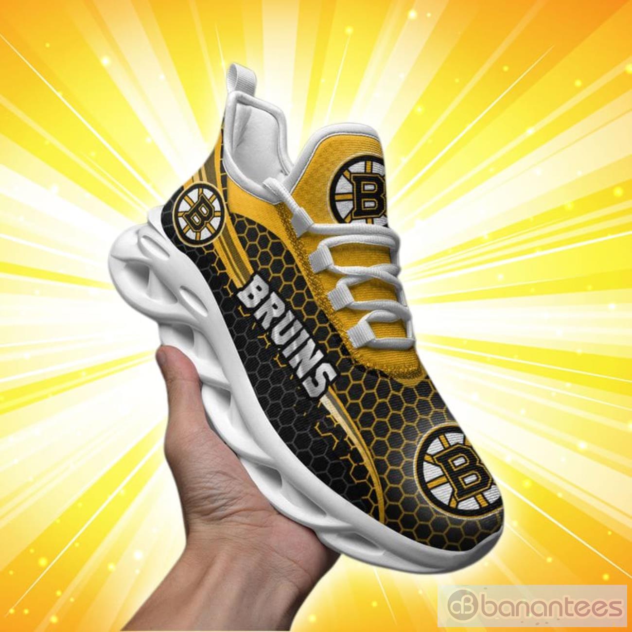 Boston Bruins Honeycomb Pattern Max Soul Shoes Special Style For Fans ...