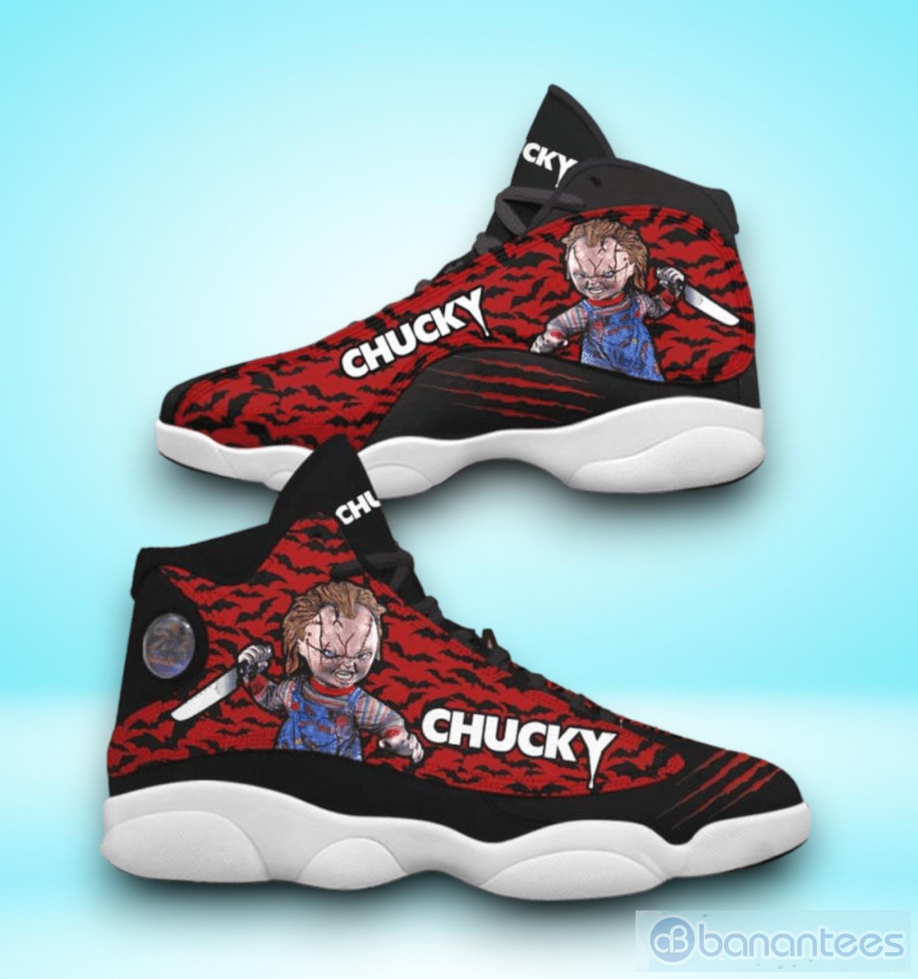 Chucky Baby Horror Air Jordan 13 Sneaker Shoes - Banantees