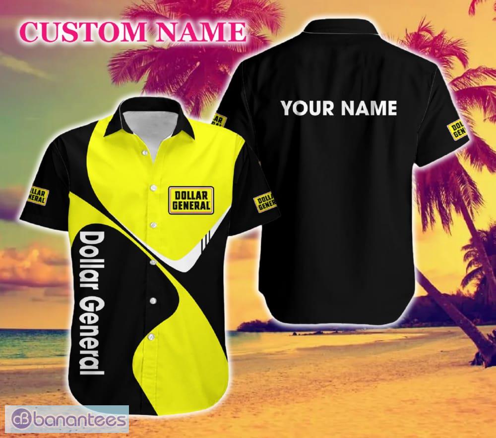 Custom Name dollar general Brands Hawaiian Shirt New Logo Aloha ...
