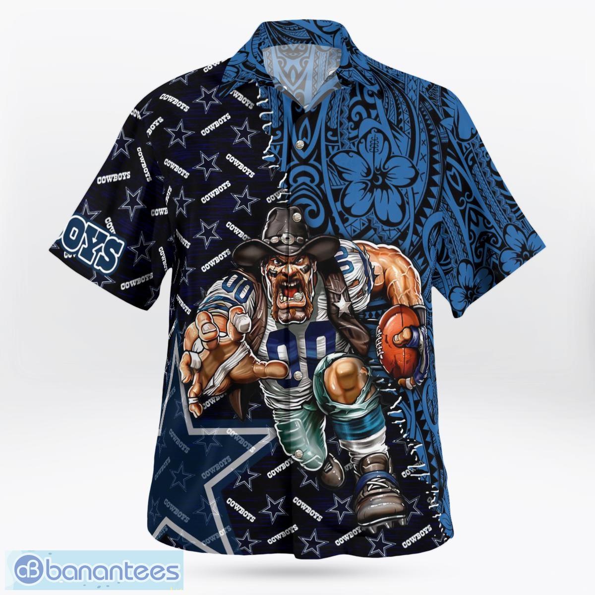Dallas Cowboys Tribal Hawaiian Shirt And Short Combo Gift For Fans ...