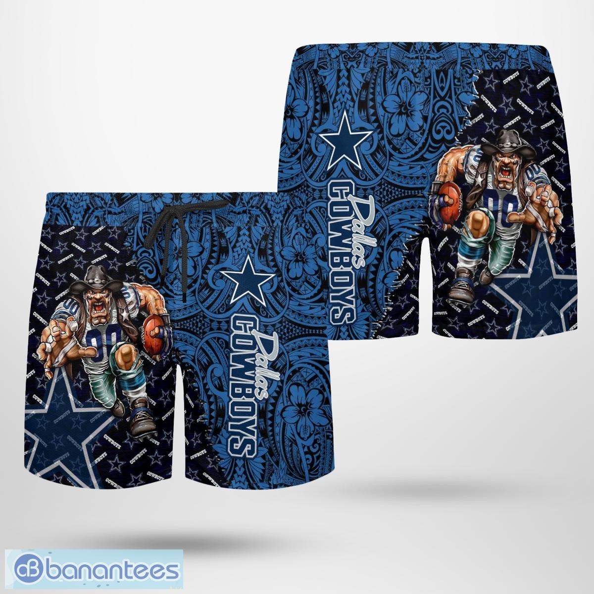 Dallas Cowboys Tribal Hawaiian Shirt And Short Combo Gift For Fans ...