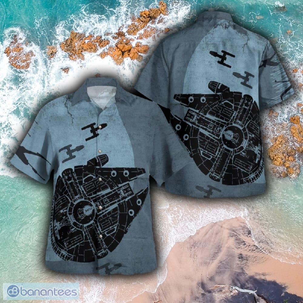 Millennium Falcon Star Wars Exotic Aloha Hawaiian Shirt And Short Combo ...