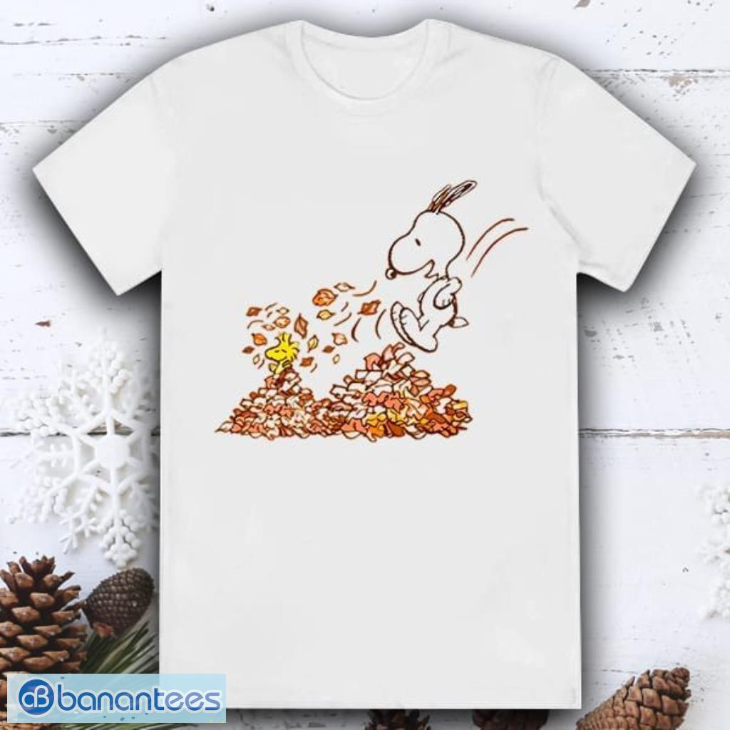 Peanut Snoopy and Woodstock Play All Autumn Snoopy Fall Shirt - Banantees