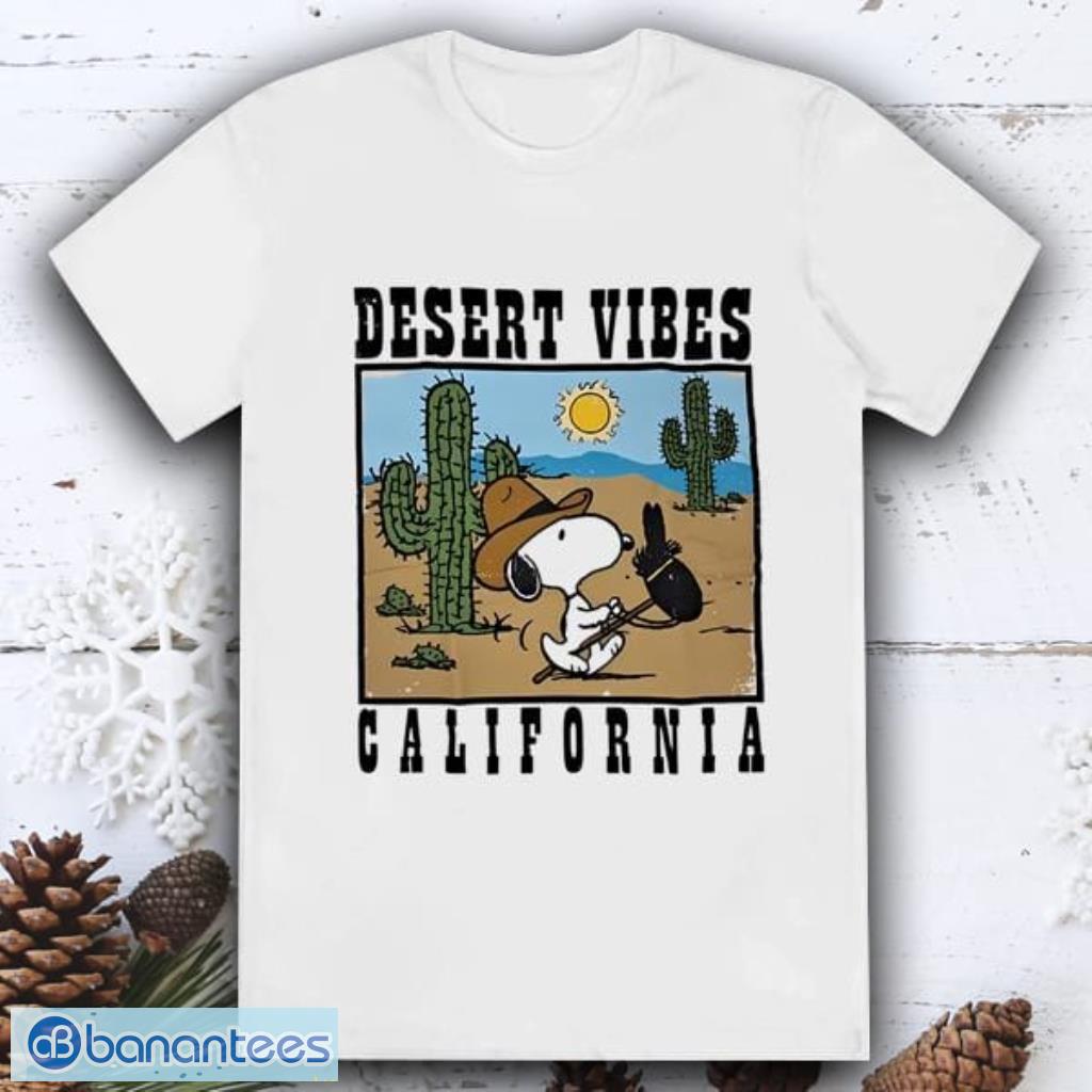 Peanuts Snoopy Desert Vibes California Cowboy Shirt - Banantees