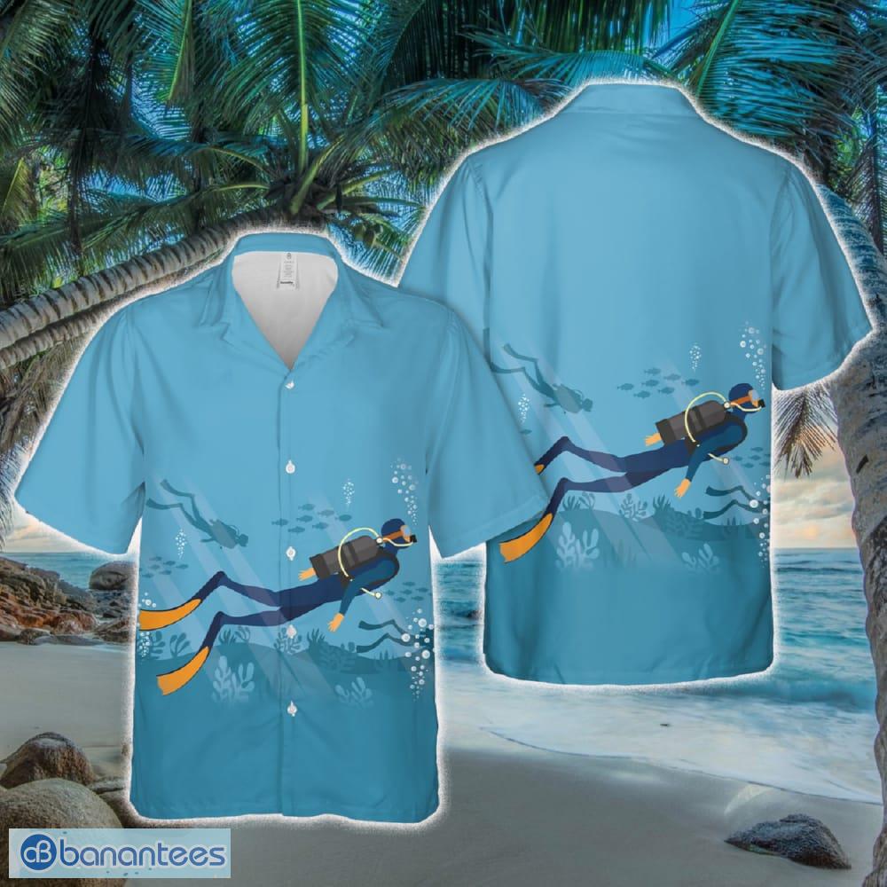 Scuba diving Hawaiian Shirt Tropical Summer - Banantees