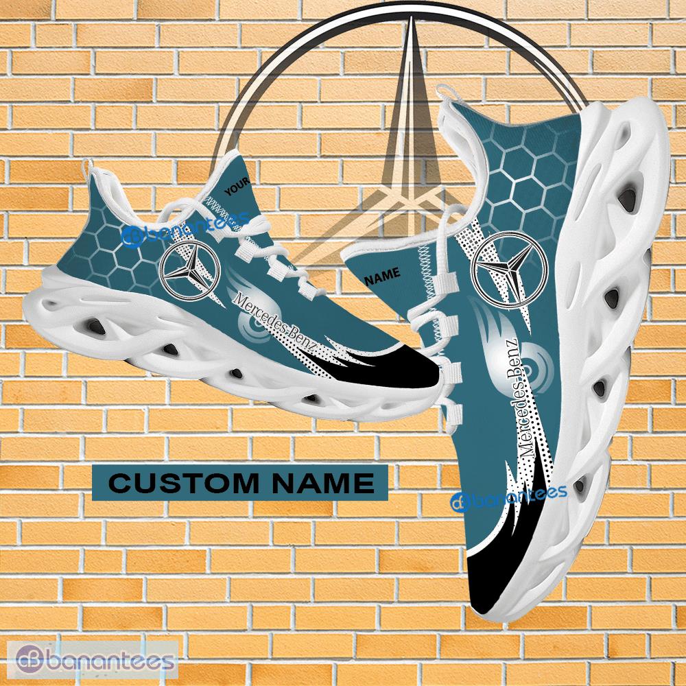 Car Racing Mercedes Benz Logo Hexagonal Pattern Max Soul Shoes ...