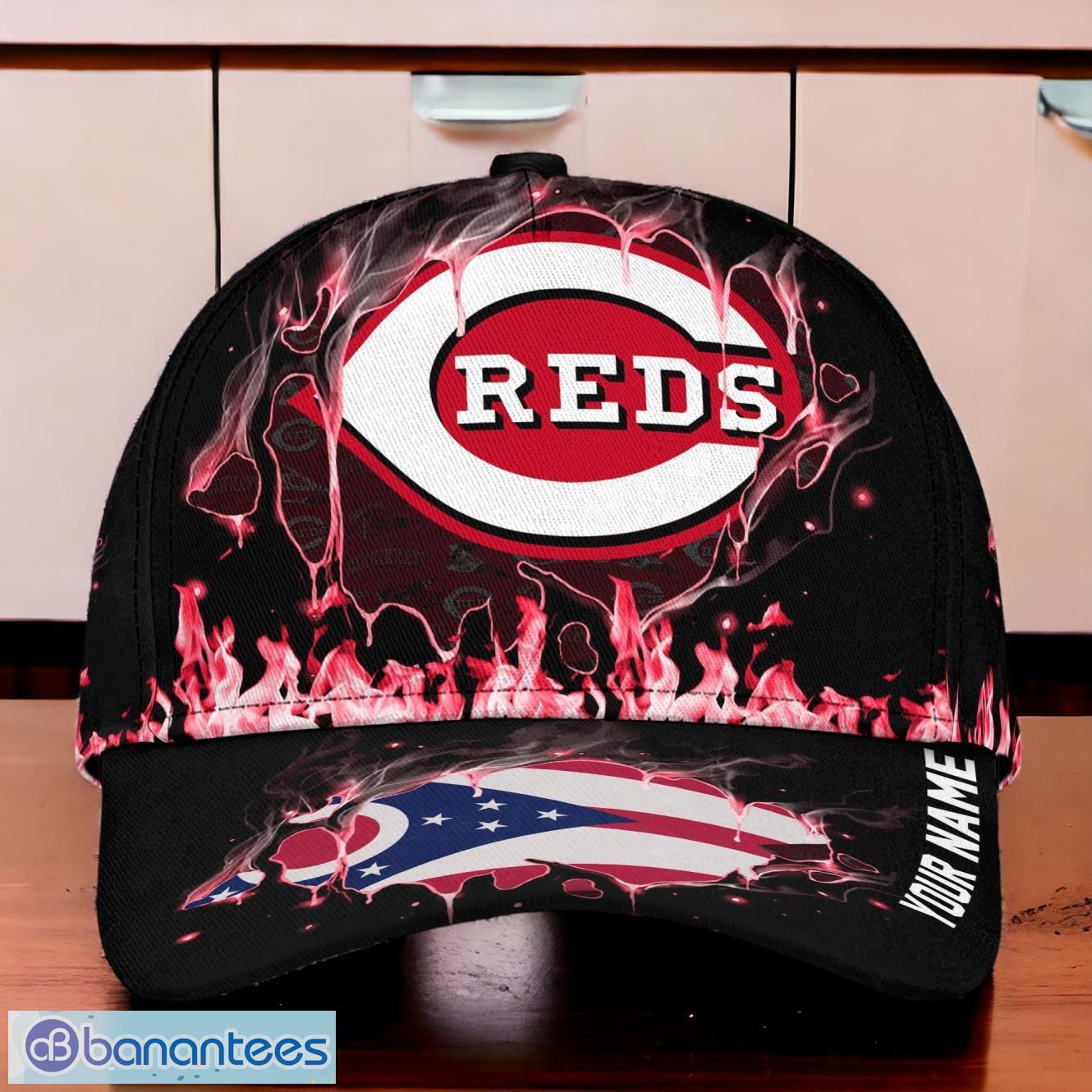 Cincinnati Reds 3D Exclusive Design Cap with Custom Name - Banantees