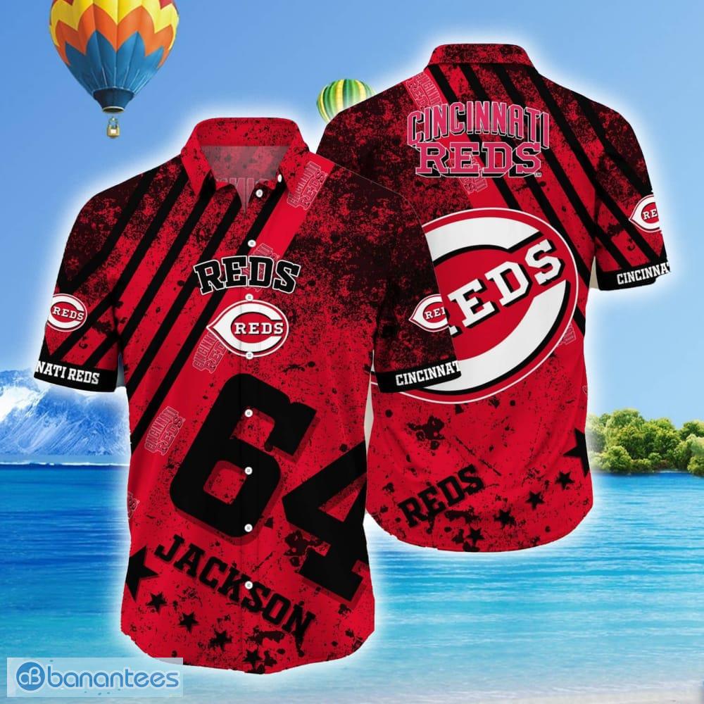 Cincinnati Reds MLB Custom Number And Name Famous Beach Hawaiian Shirt ...