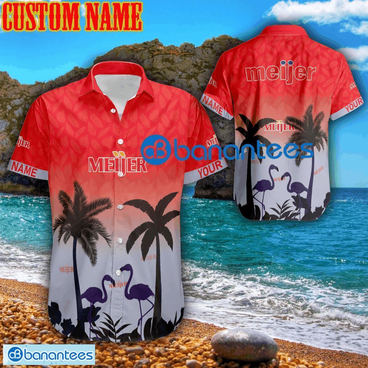 Custom Name meijer New Logo Aloha Hawaiian Shirt For Summer - Banantees