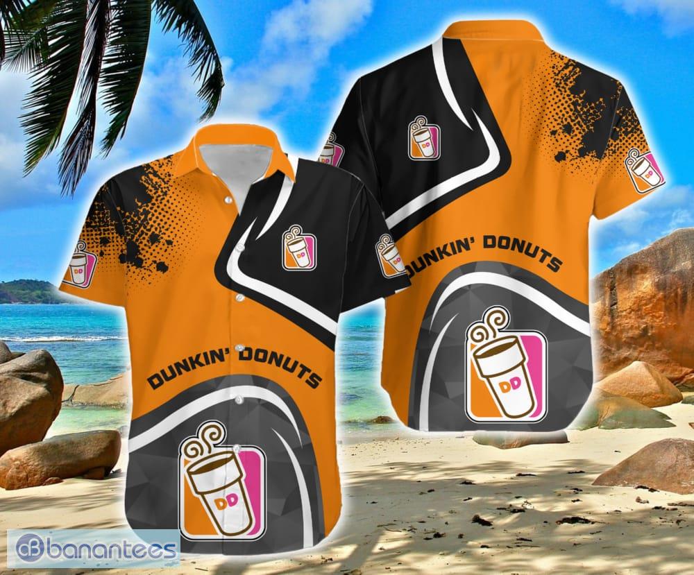 DUNKIN’ DONUTS Trendy Logo Aloha Hawaiian Shirt Men And Women Gift ...