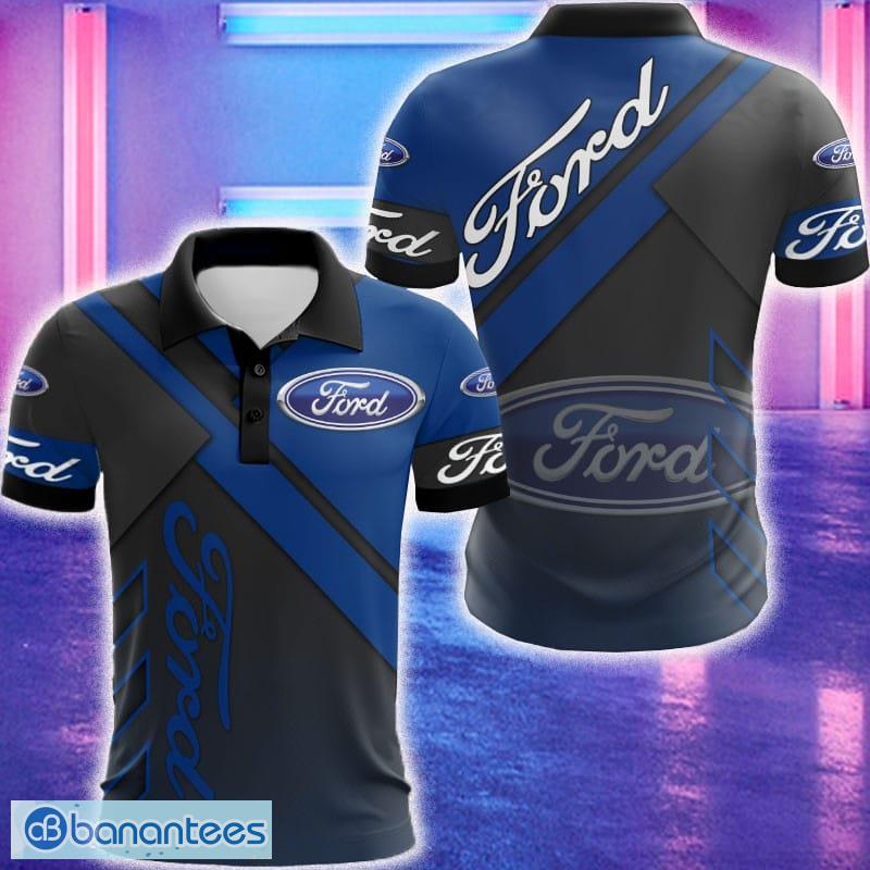 Ford Car Racing Big Logo Polo Car - Banantees