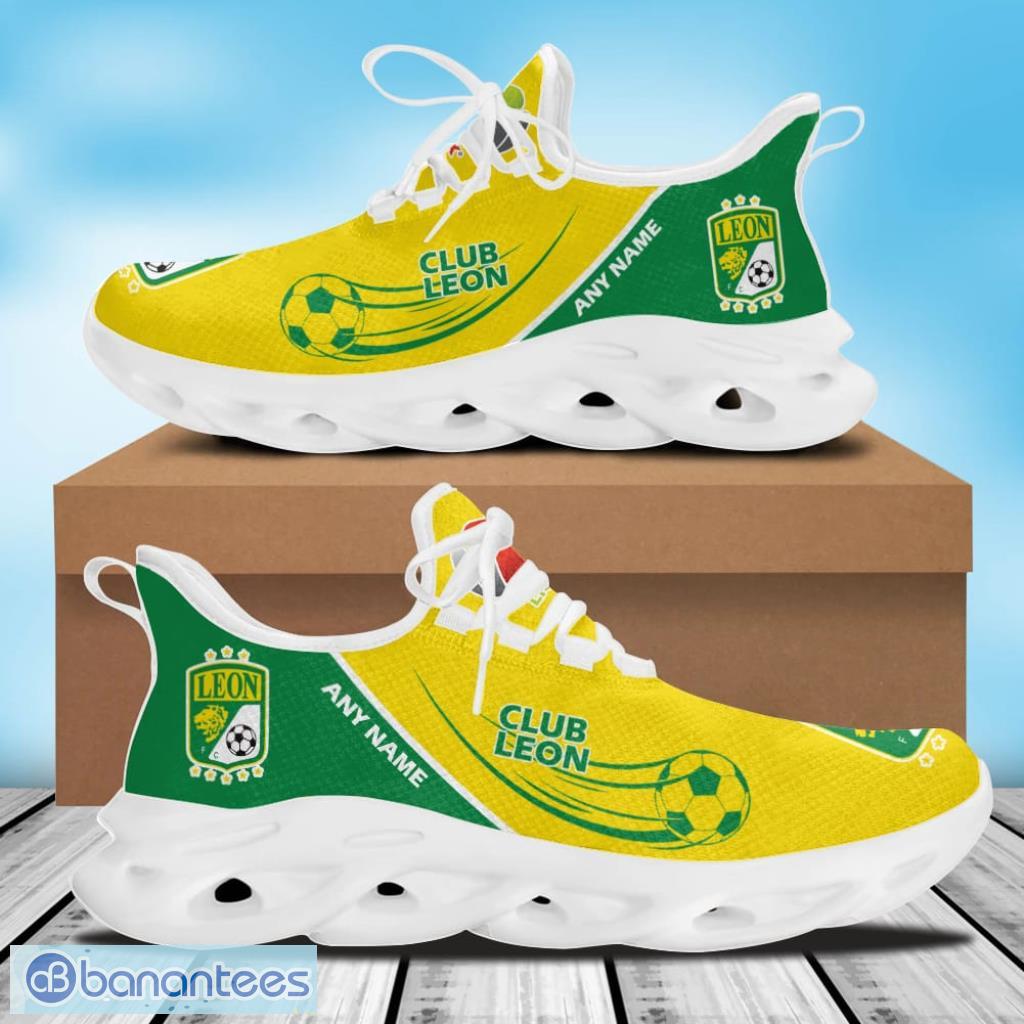 Liga Mx Club Leon Max Soul Shoes Design New Flexible Lacing System ...
