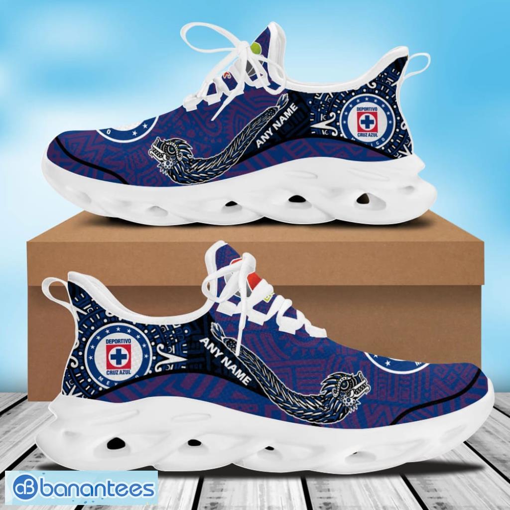 Liga Mx Cruz Azul Special Aztec Design Max Soul Shoes New Flexible ...