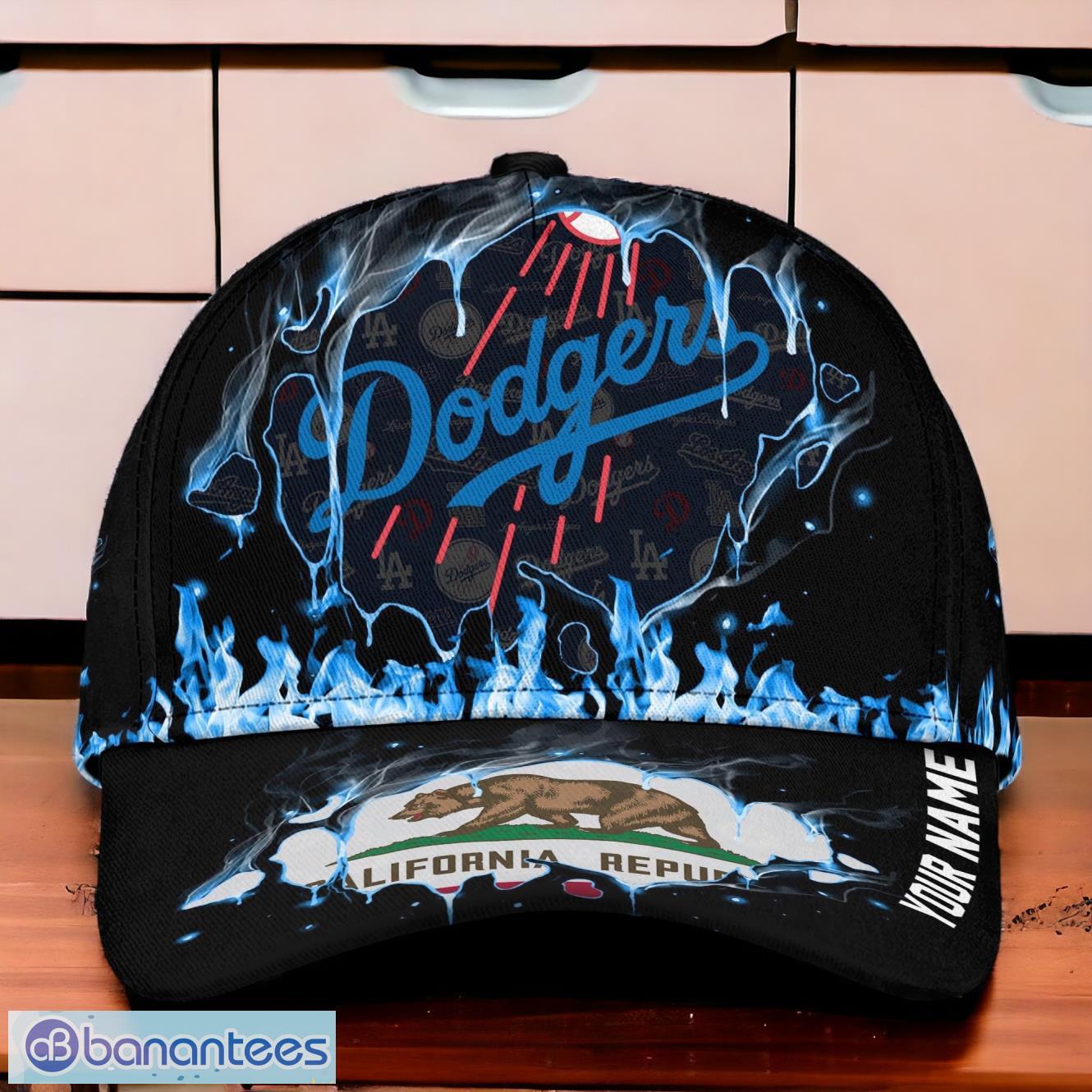 Los Angeles Dodgers 3D Exclusive Design Cap with Custom Name - Banantees