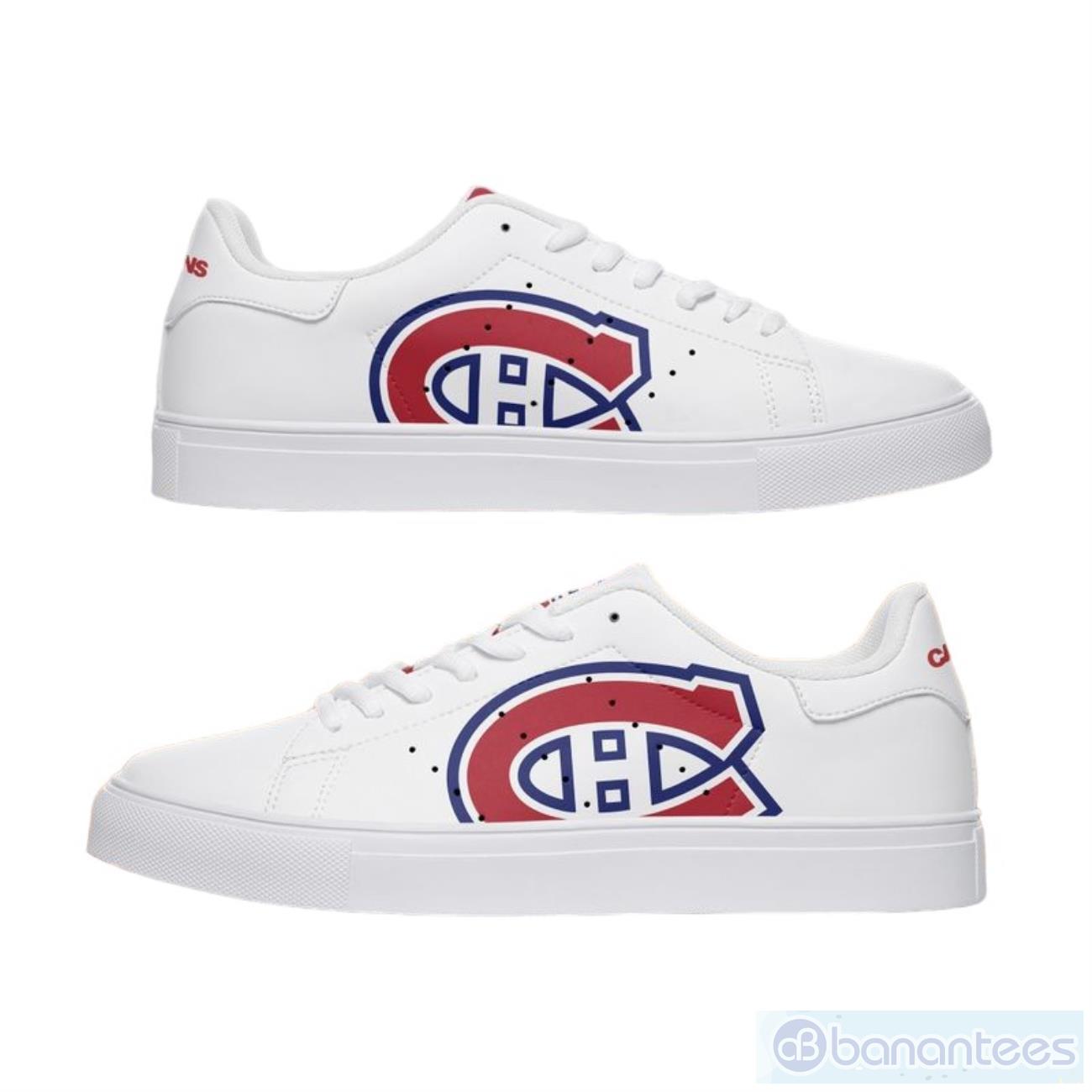 Montreal Canadiens One Line Pattern Men's And Women's Skate Shoes ...