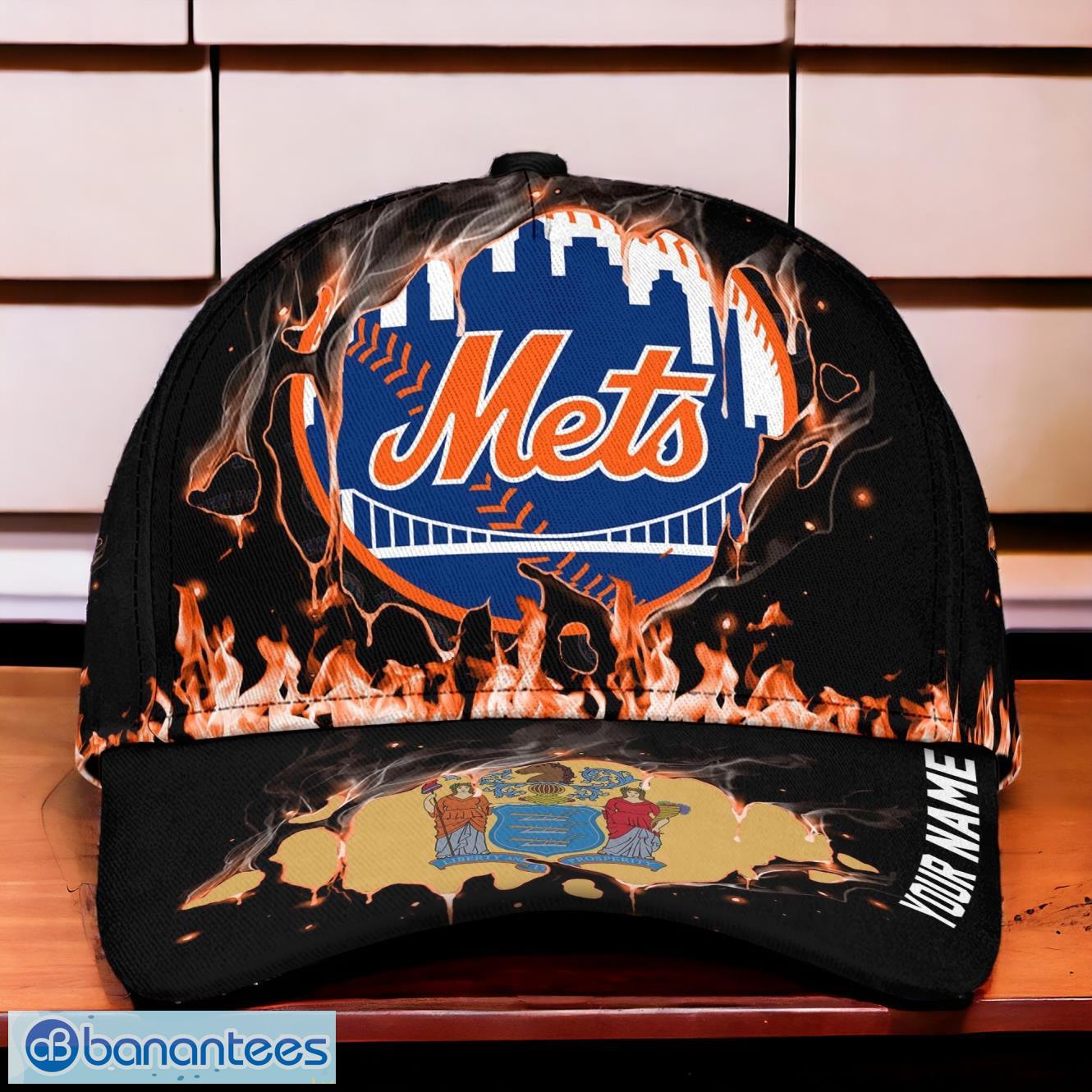 New York Mets 3D Exclusive Design Cap with Custom Name - Banantees