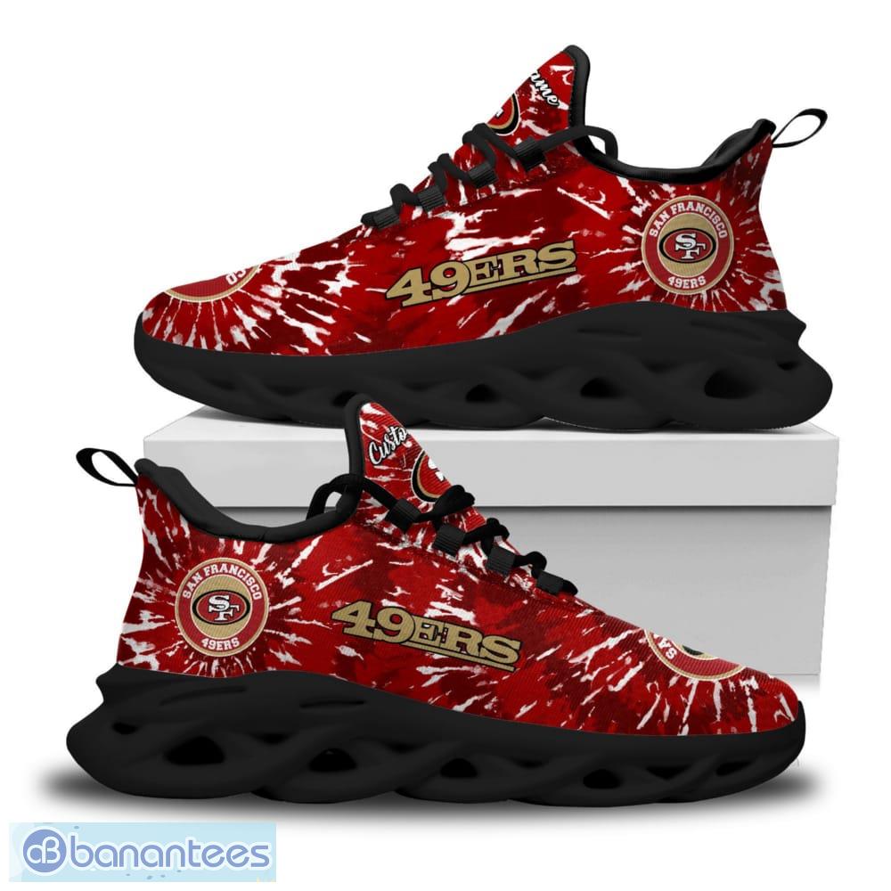 San Francisco 49ers Logo Tie Dye Pattern Custom Name 3D Max Soul ...