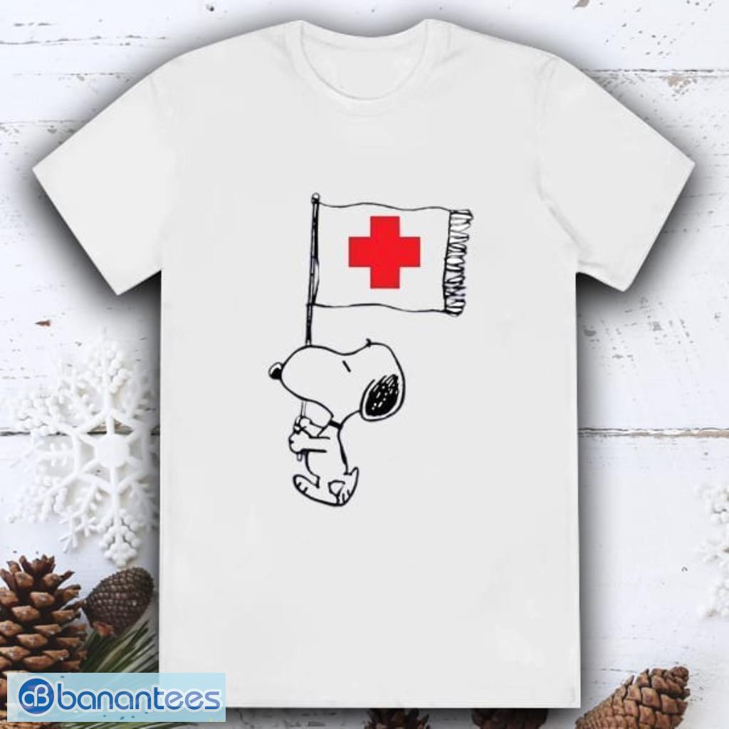 Snoopy Red Cross Snoopy Blood Donation Shirt - Banantees