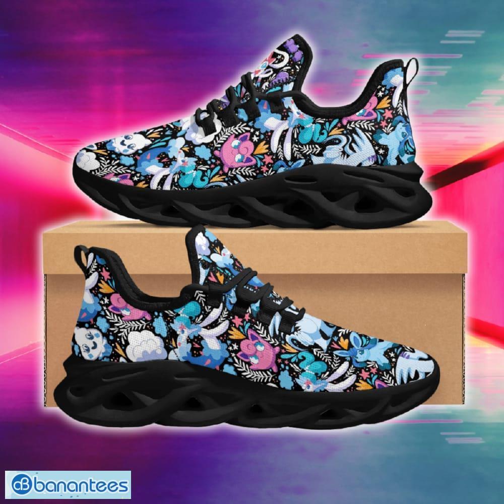 Tropical Ice Pokemon Running Sneakers Design Max Soul Sports Shoes ...